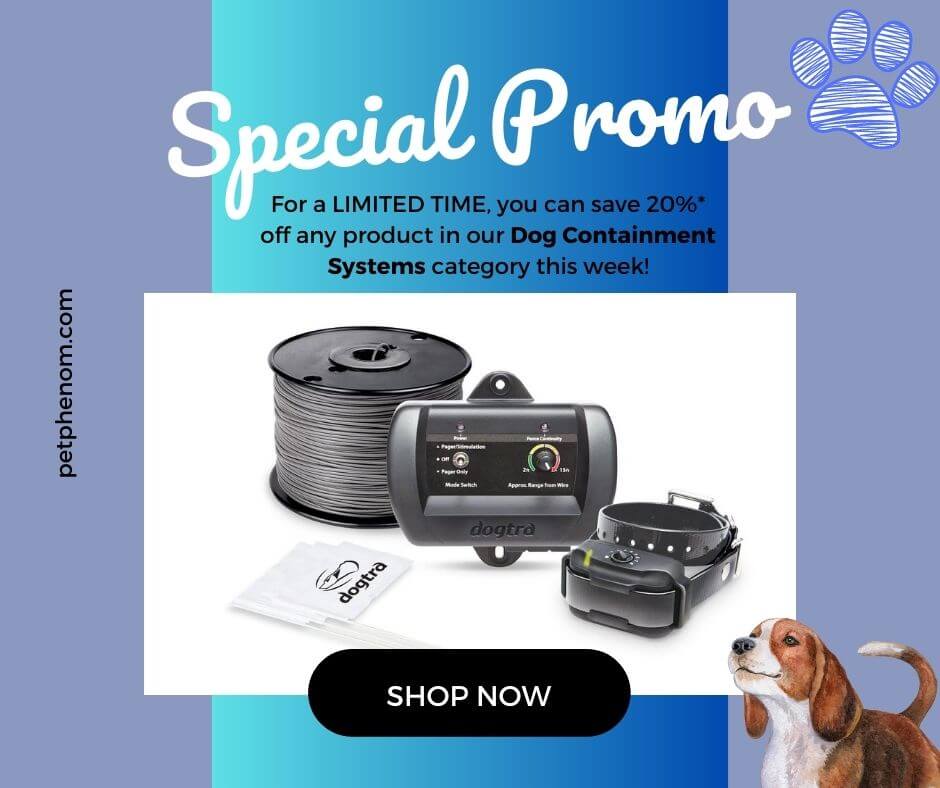 Keep Your Furry Friend Safe with Dog Containment System Products ...