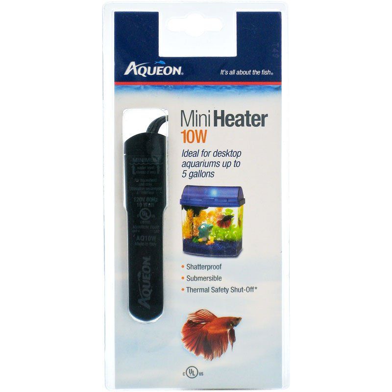 Aqueon Mini Heater, 10 Watts – PetPhenom